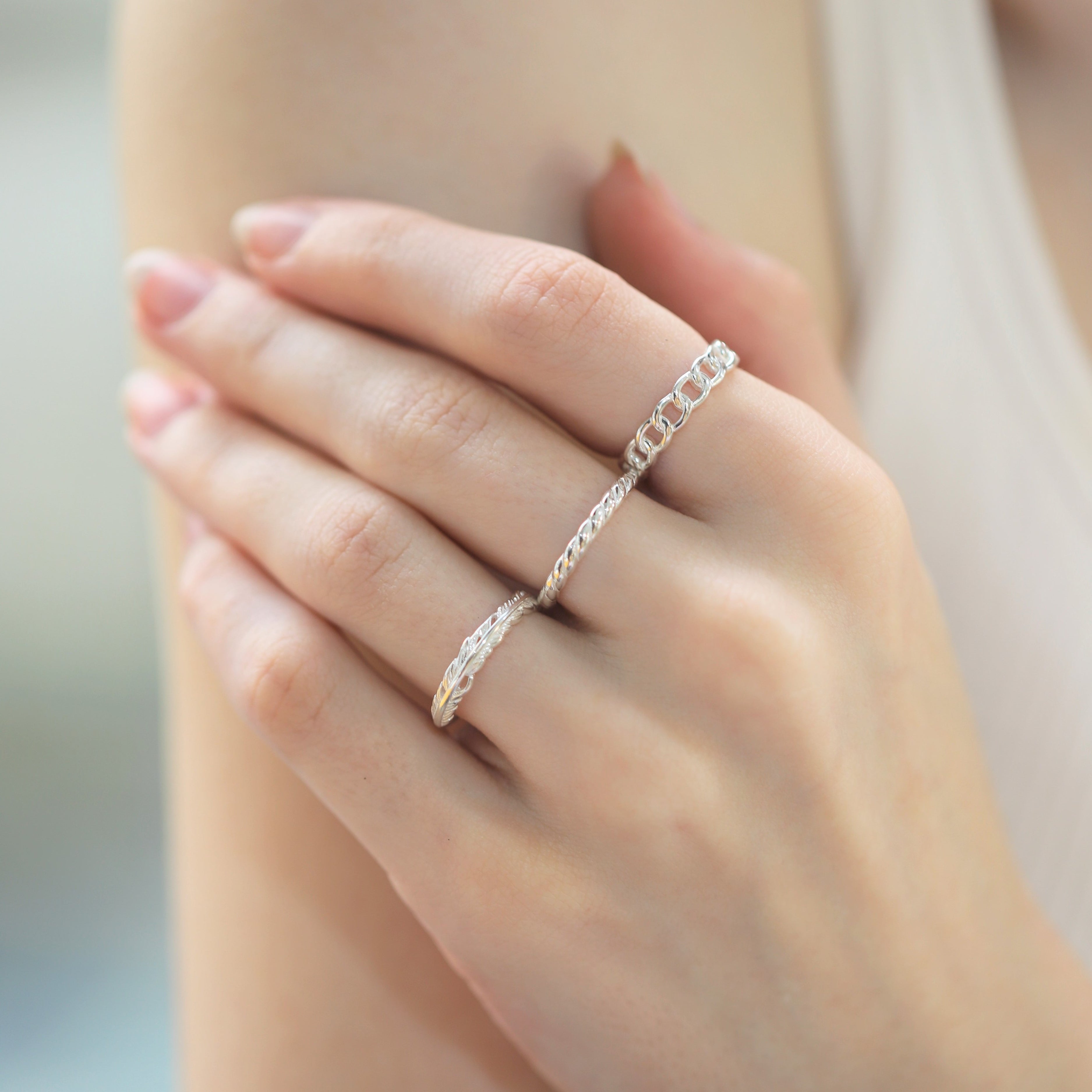 Chain of Destiny Rings Set – d'happy Makers