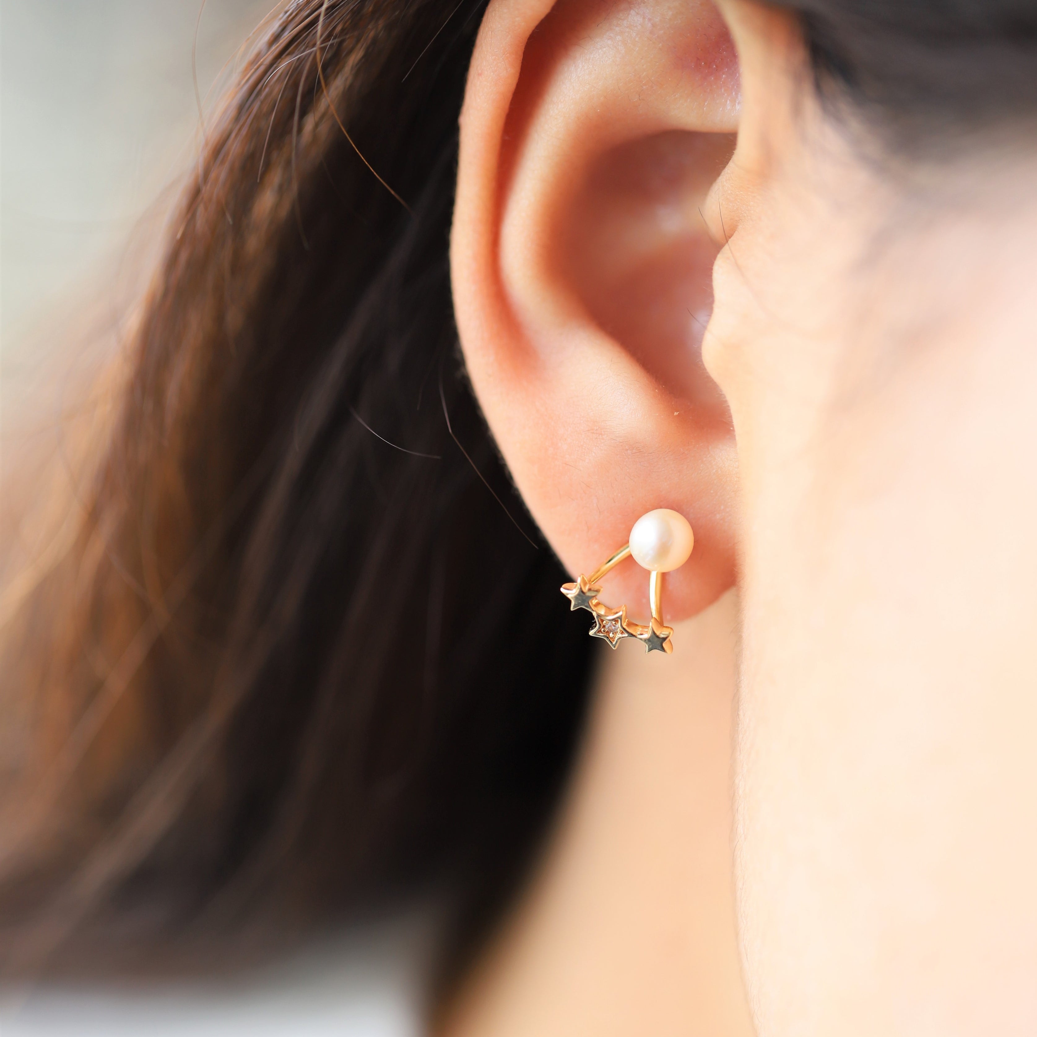 Shiny Star Ear Jacket – d'happy Makers